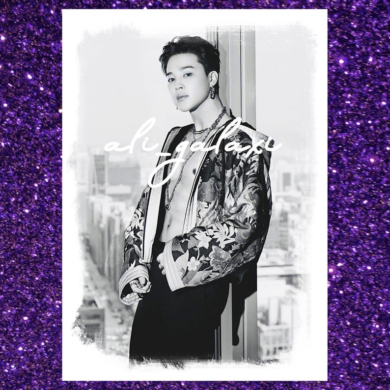 BTS Bangtan Jimin Abs Weverse Merch Box 8 Art Print - Etsy