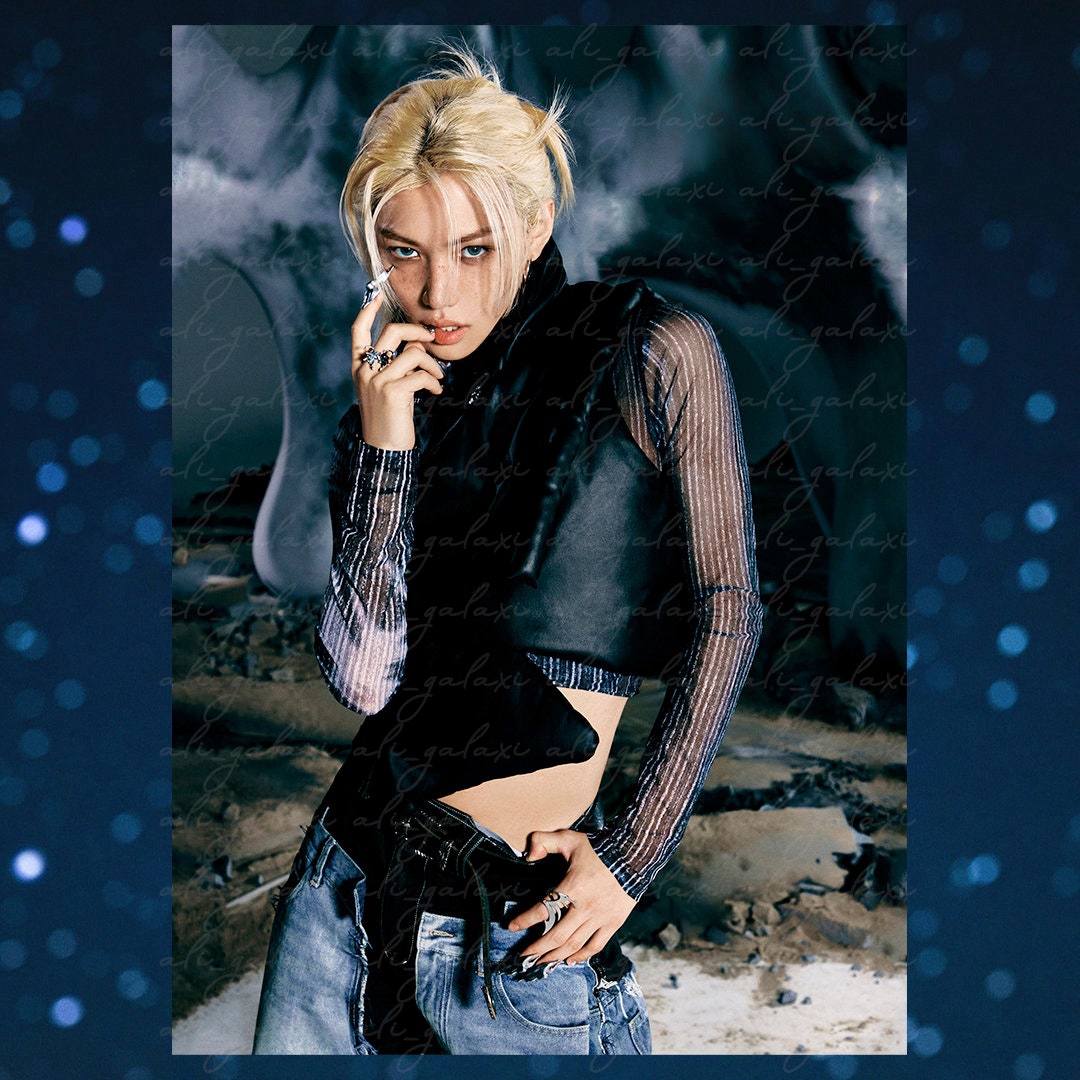 Metallic, Gloss, Stray Kids, SKZ, Felix, ATE, Teaser, Print, Art Print, Fanart - Etsy