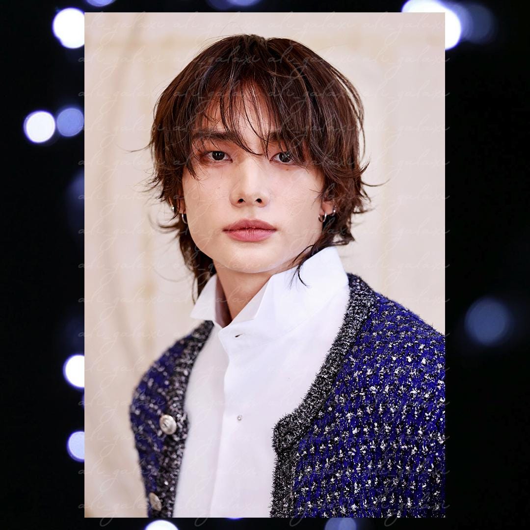 Metallic, Shimmer, Stray Kids, SKZ, Hyunjin, Paris, Fashion, Week ...