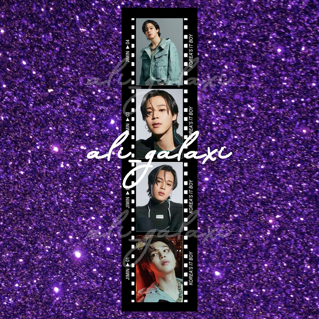 BTS Bangtan Jimin Brand Ambassador Photo Booth Strip - Etsy