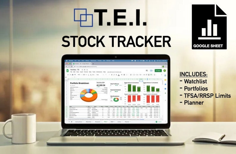 Stock Tracker | Portfolio + Watchlist + MORE | Google Sheets Template ...