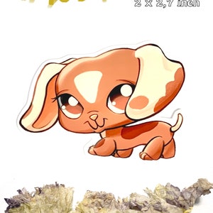 LPS STICKERS Cocker Spaniel Etc Big 5 Lps 675 716 298 1631 636 and More ...