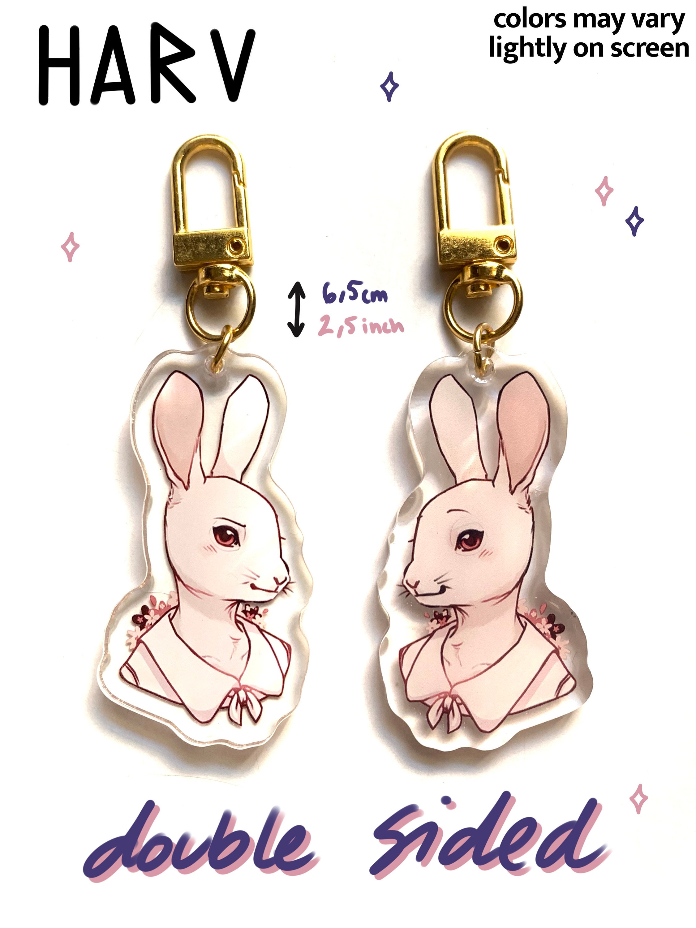 Beastars Acrylic Charm Keychain Double Sided Epoxy Llavero - Etsy