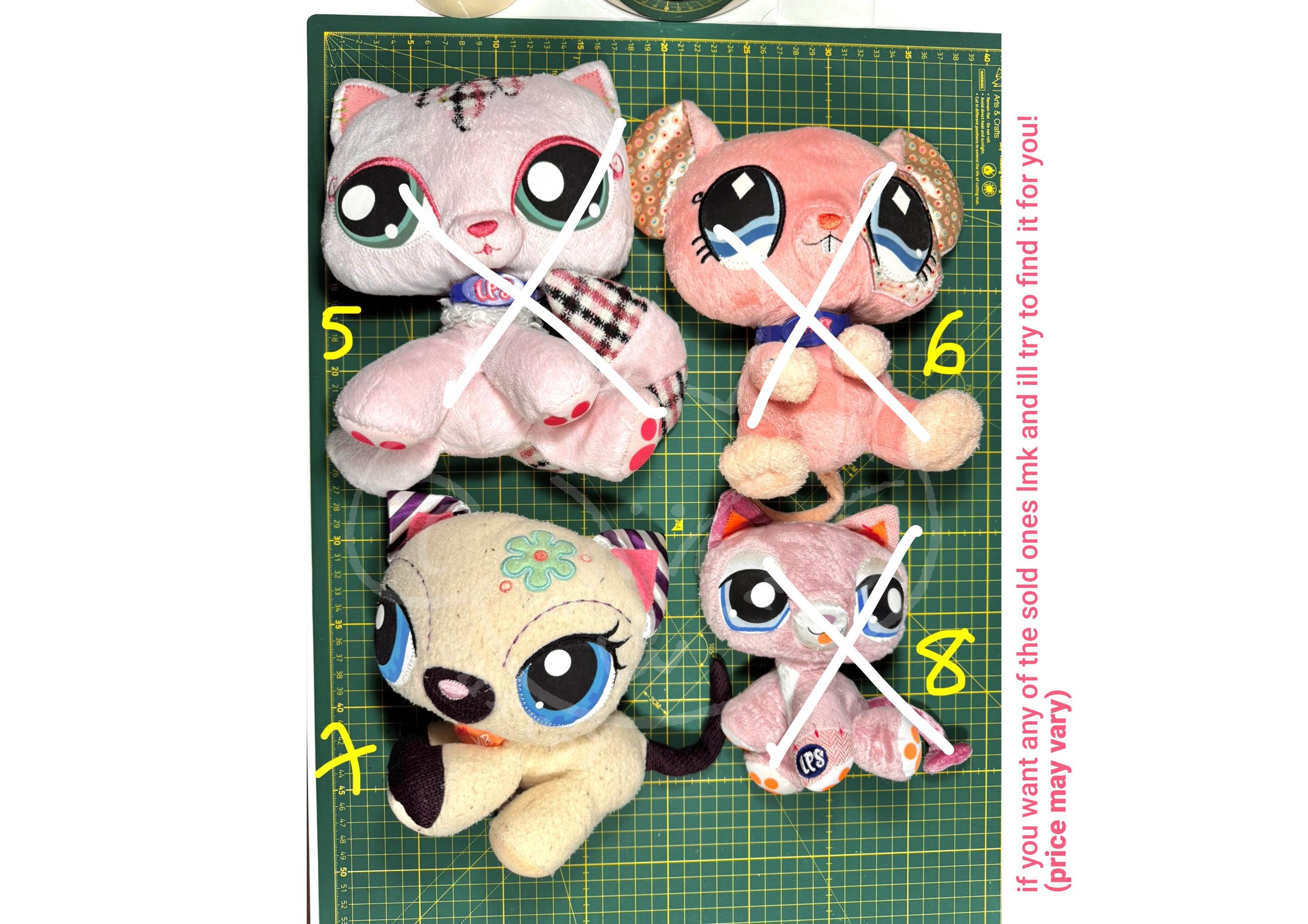 Lps PLUSHIES! Littlest Pet Shop Stuffed Animals - Etsy