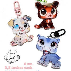 LPS Keychains & Phone Grip! - Littlest Pet Shop Merch - Etsy