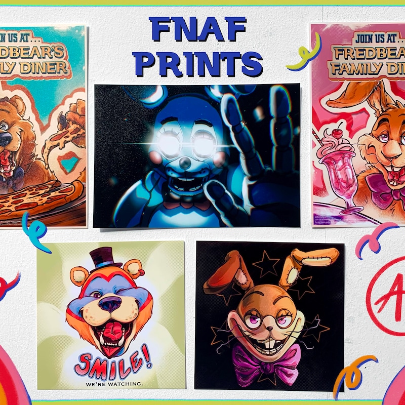 Five Nights at Freddy Poster - Etsy