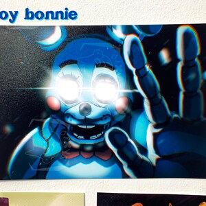 FNAF PRINT Five Nights at Freddys Poster A5 Security Breach Freddy ...