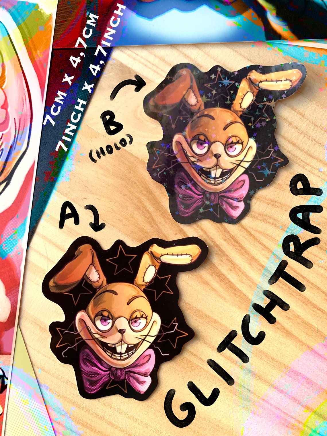 FNAF Stickers Five Nights at Freddy's Security Breach - Etsy