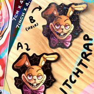 FNAF Stickers Five Nights at Freddy's Security Breach Glamrock Freddy ...