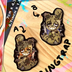 FNAF Stickers Five Nights at Freddy's Security Breach Glamrock Freddy ...