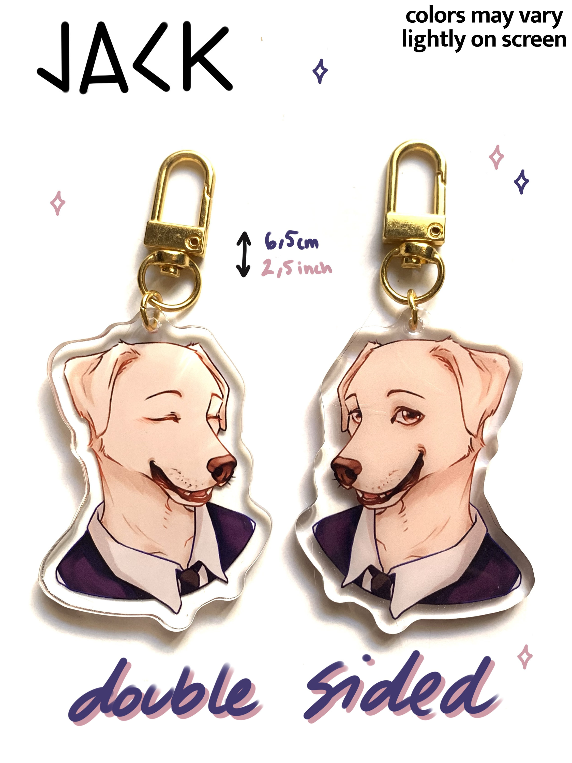 Beastars Acrylic Charm Keychain Double Sided Epoxy Llavero - Etsy