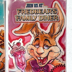 FNAF PRINT Five Nights at Freddys Poster A5 Security Breach Freddy ...