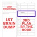 Timeboxing Time Management Worksheet Daily Planner - Etsy