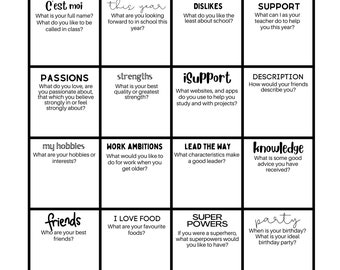 Mental Health Focused Choice Board for Youth & Students Classroom ...