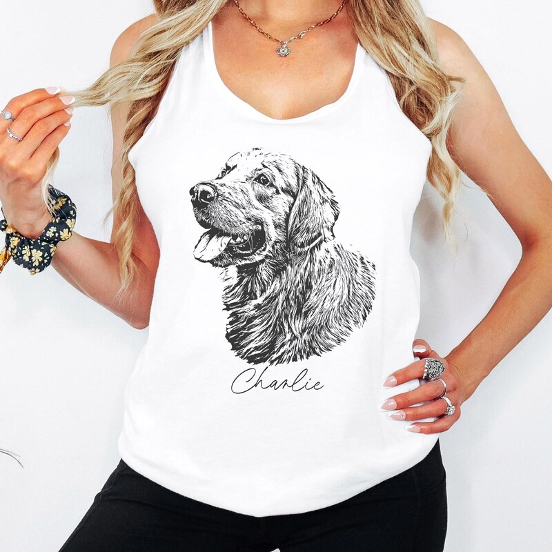 Dog Tank Top - Etsy