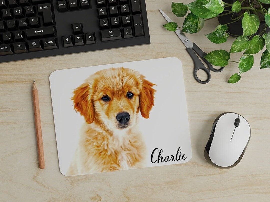Custom Pet Mouse Pad, Personalized Dog Design Mouse Pad, Custom Pet ...