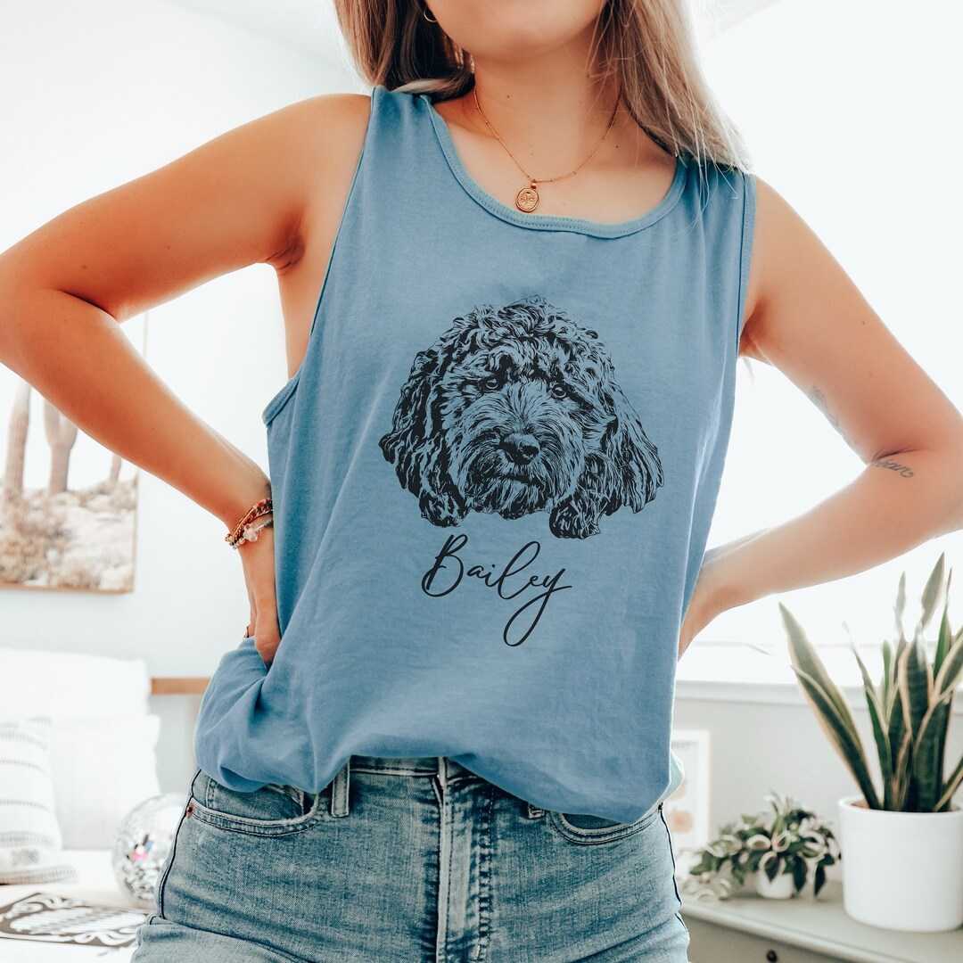 Custom Pet Tank Top, Comfort Colors Tank Top, Unisex Dog Tank Tops for ...