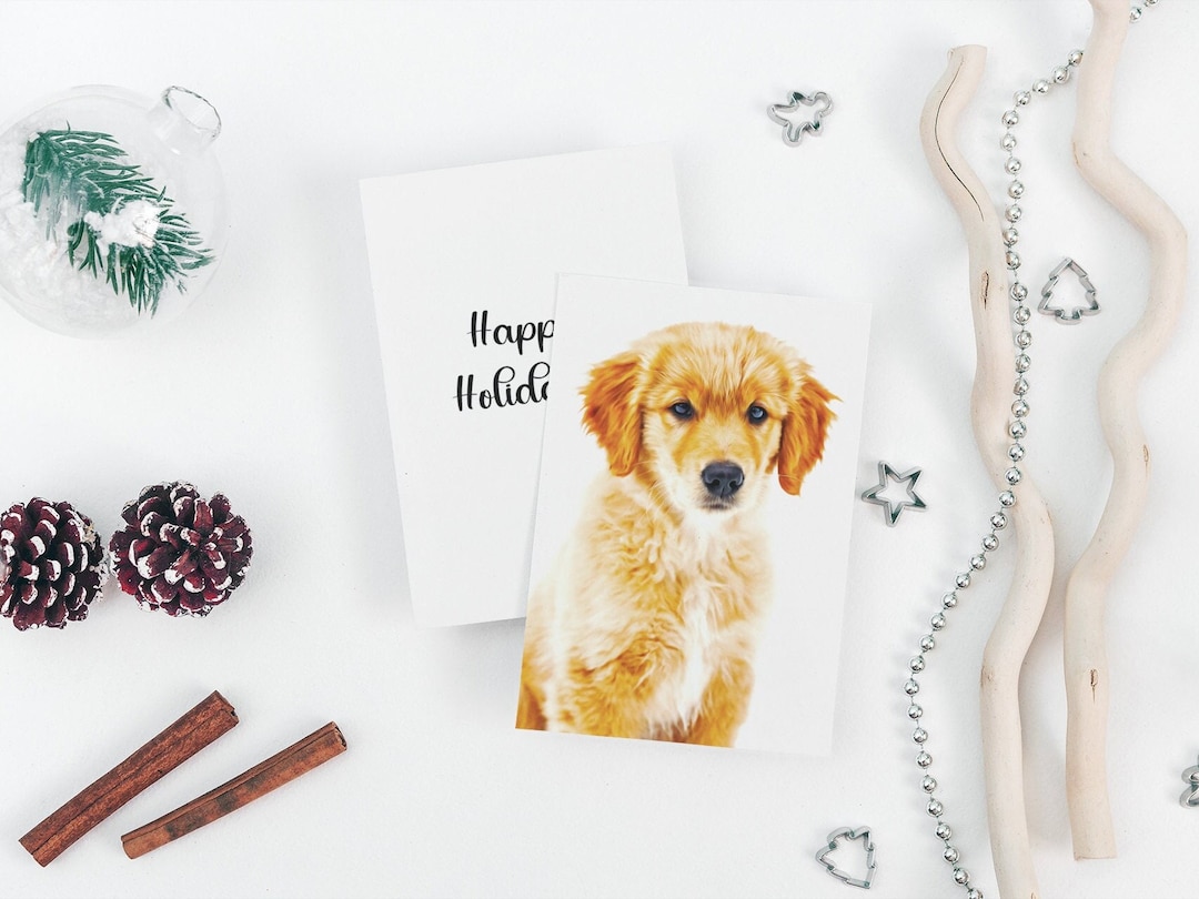 Custom Pet Greeting Card, 10 30 50 Pack Postcard, Personalized Dog ...