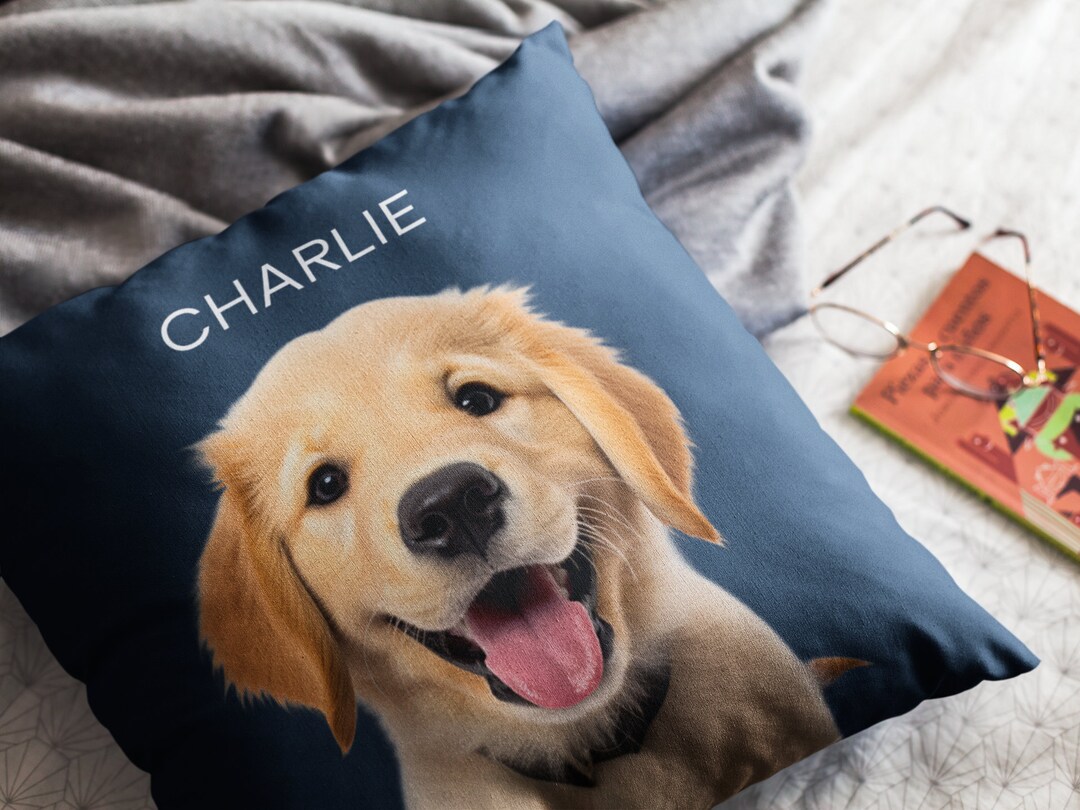 Custom Pet Pillow From Photo, Personalized Dog Pillow, Custom Cat ...