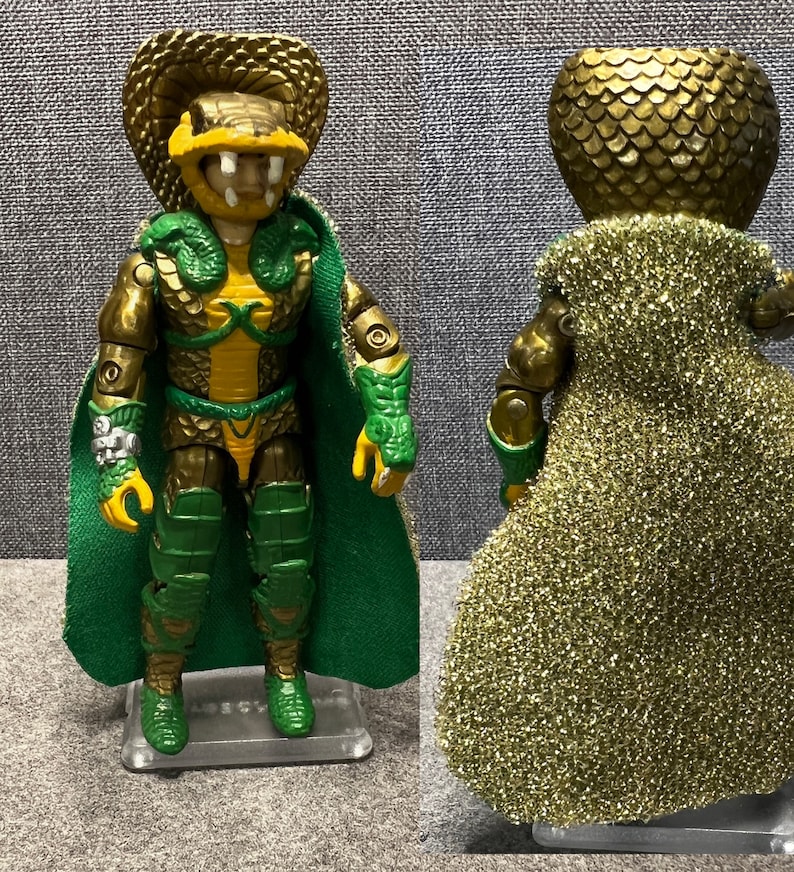 G.I Joe. ARAH Serpentor Mindbender and More Repro and Custom Capes ...