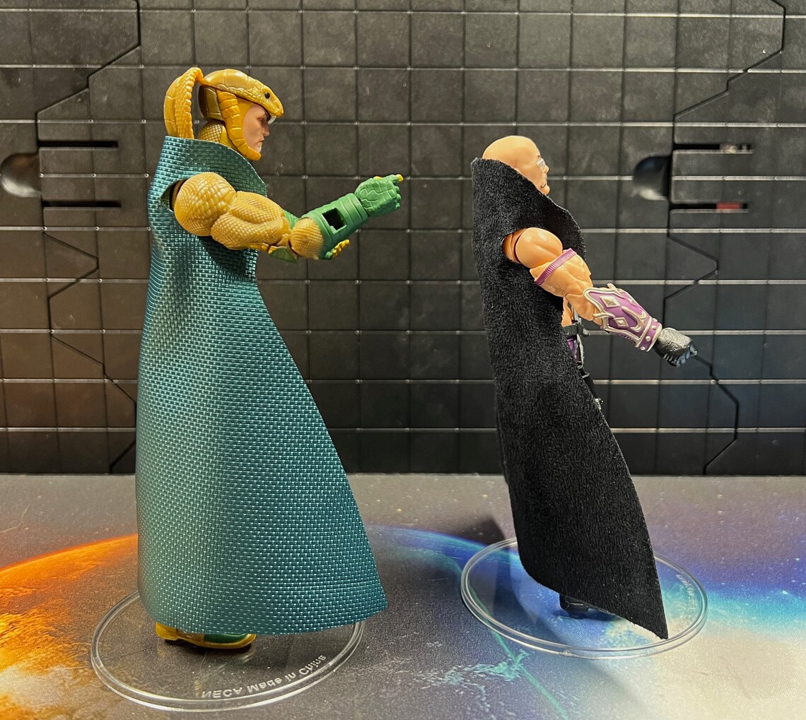 G.I Joe. Classified Serpentor Mindbender Custom Capes 6 - Etsy