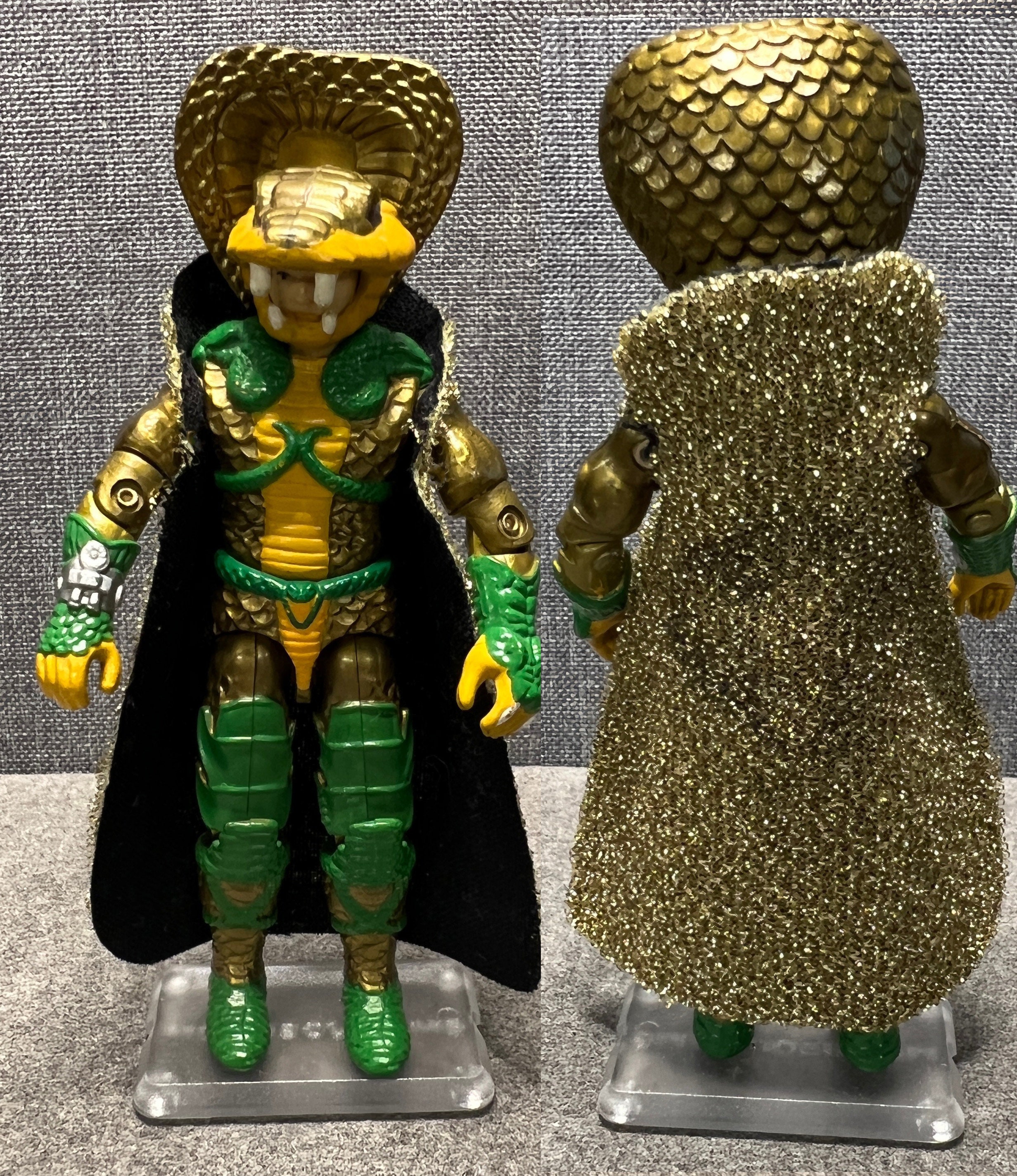 G.I Joe. ARAH Serpentor Mindbender and More Repro and Custom Capes ...