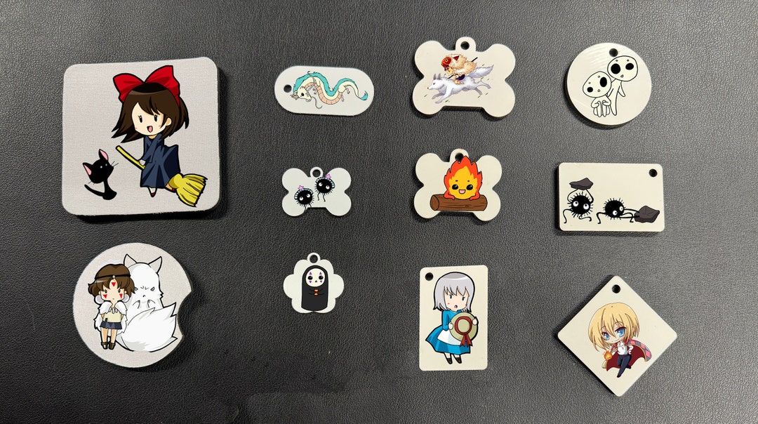 CHIBI Ghibli, Cartoon, Anime more CUSTOM Wood, Aluminum, Infusion Full ...