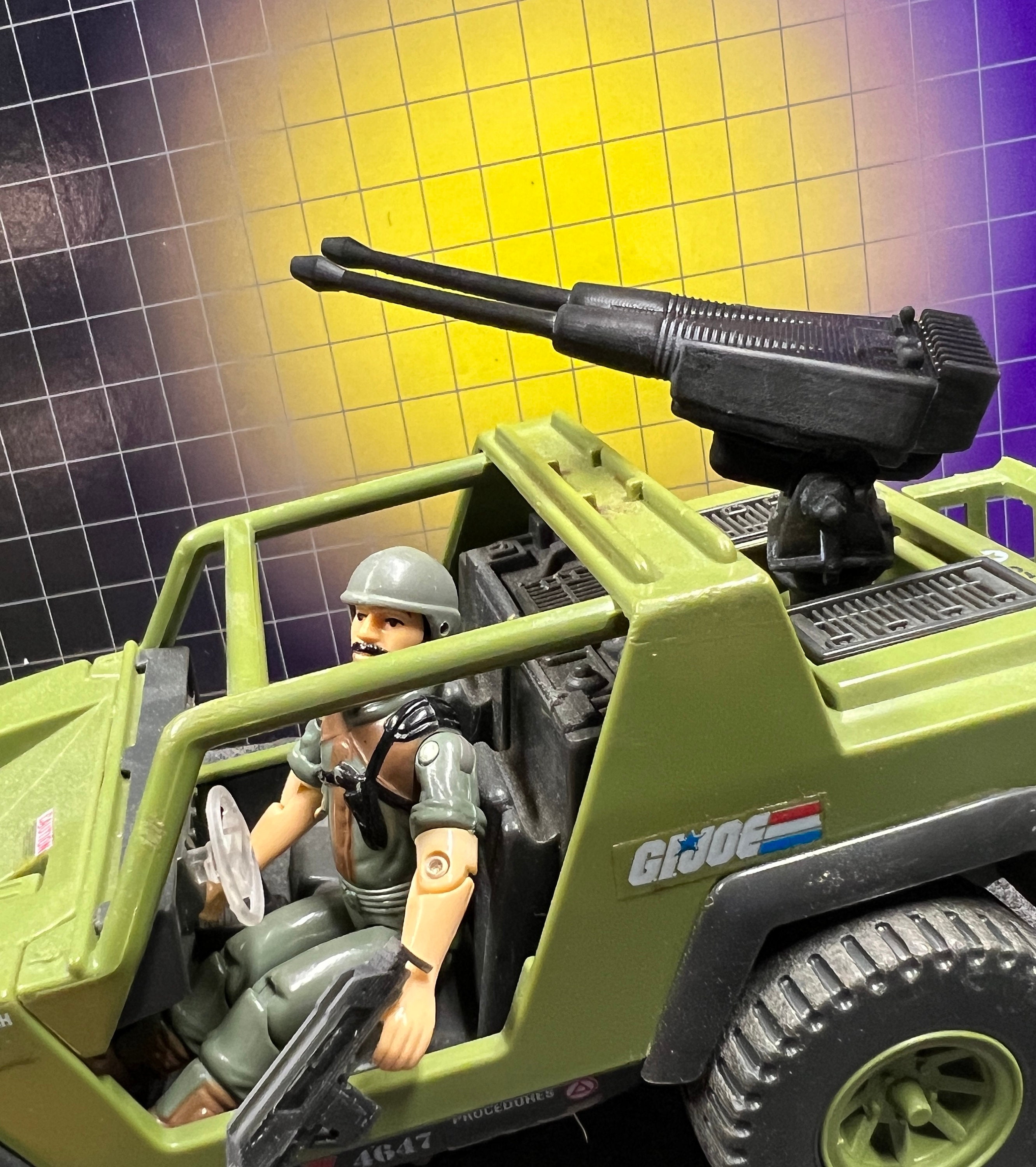 G.I. Joe ARAH VAMP Gun and Turret Mount Replacement. Resin - Etsy