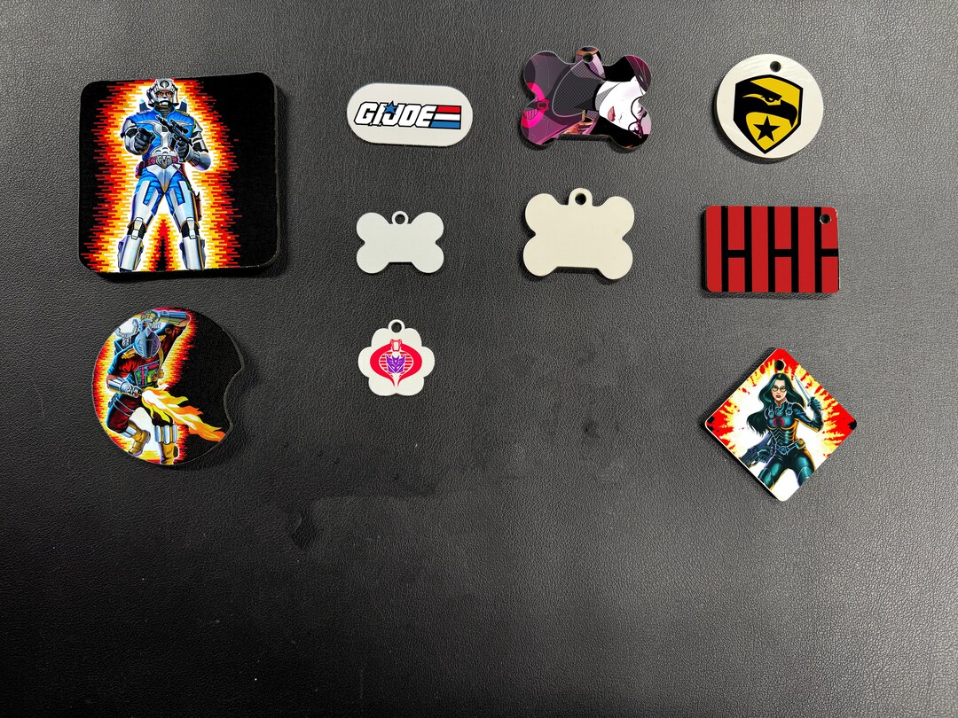 GI JOE Photo, Cartoon, Anime more CUSTOM Wood, Aluminum, Infusion Full ...