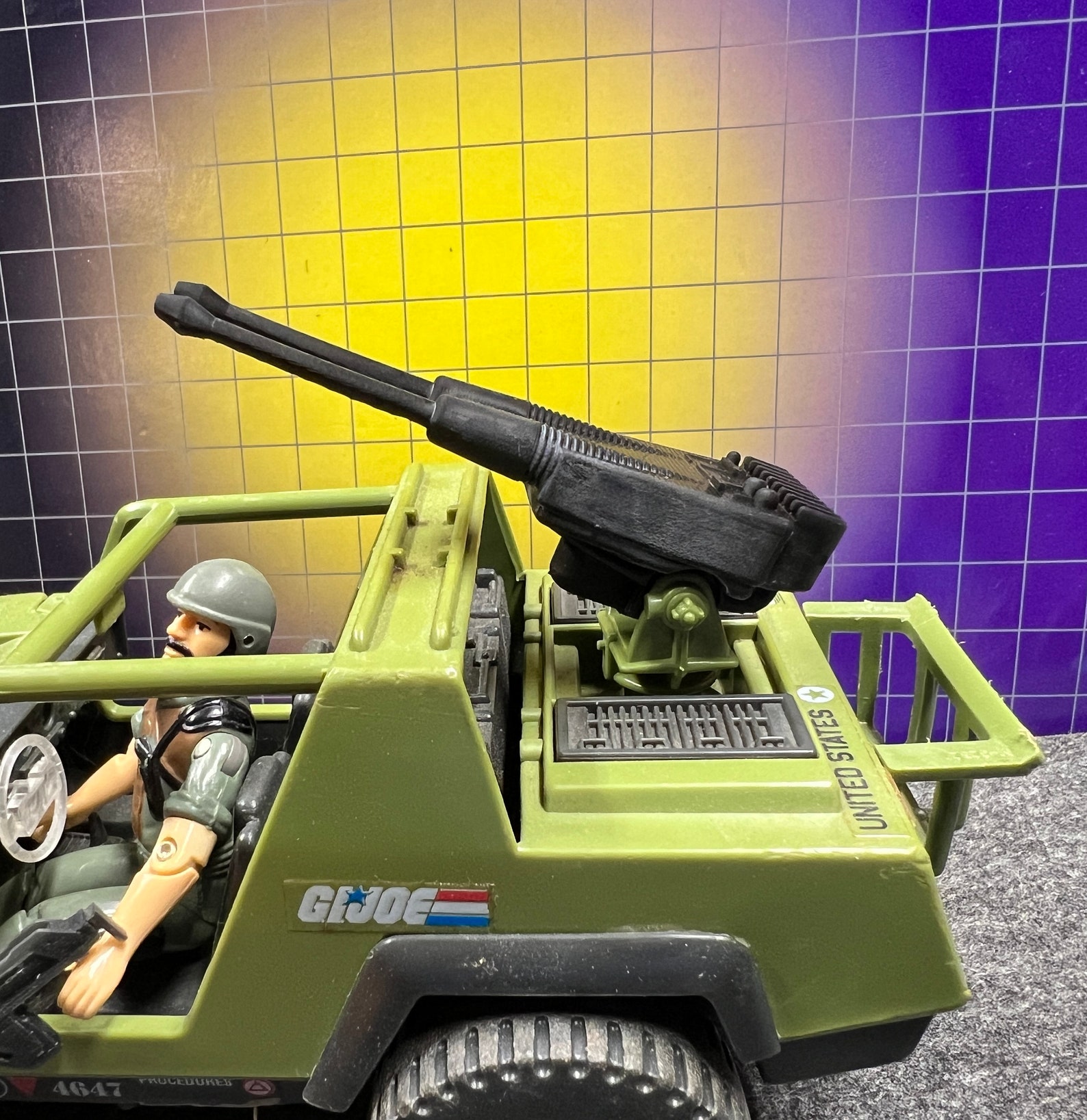 G.I. Joe ARAH VAMP Gun and Turret Mount Replacement. Resin - Etsy