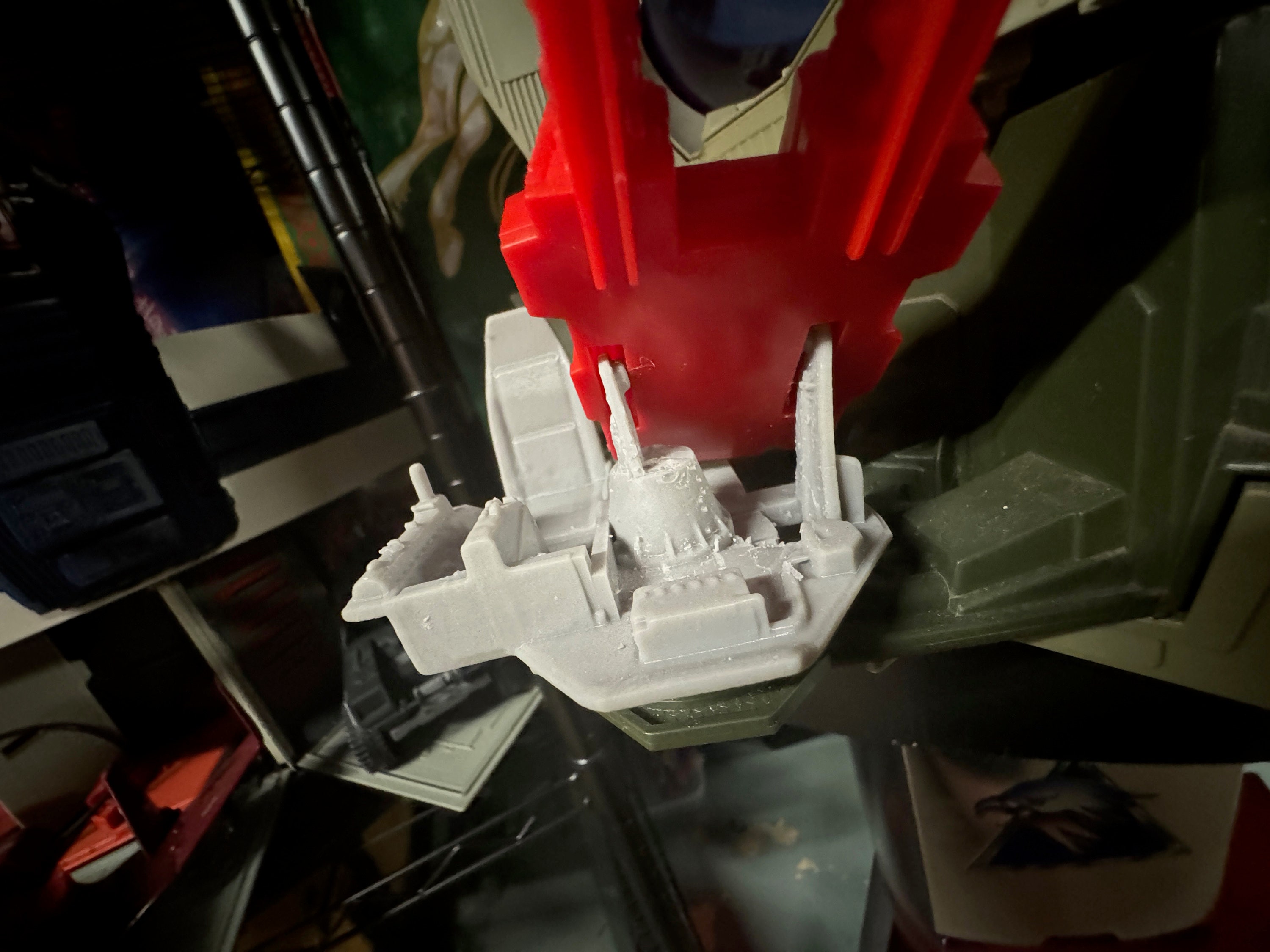 G.I. Joe ARAH Defiant Command Gunner Chair and Turret Replacement Resin ...