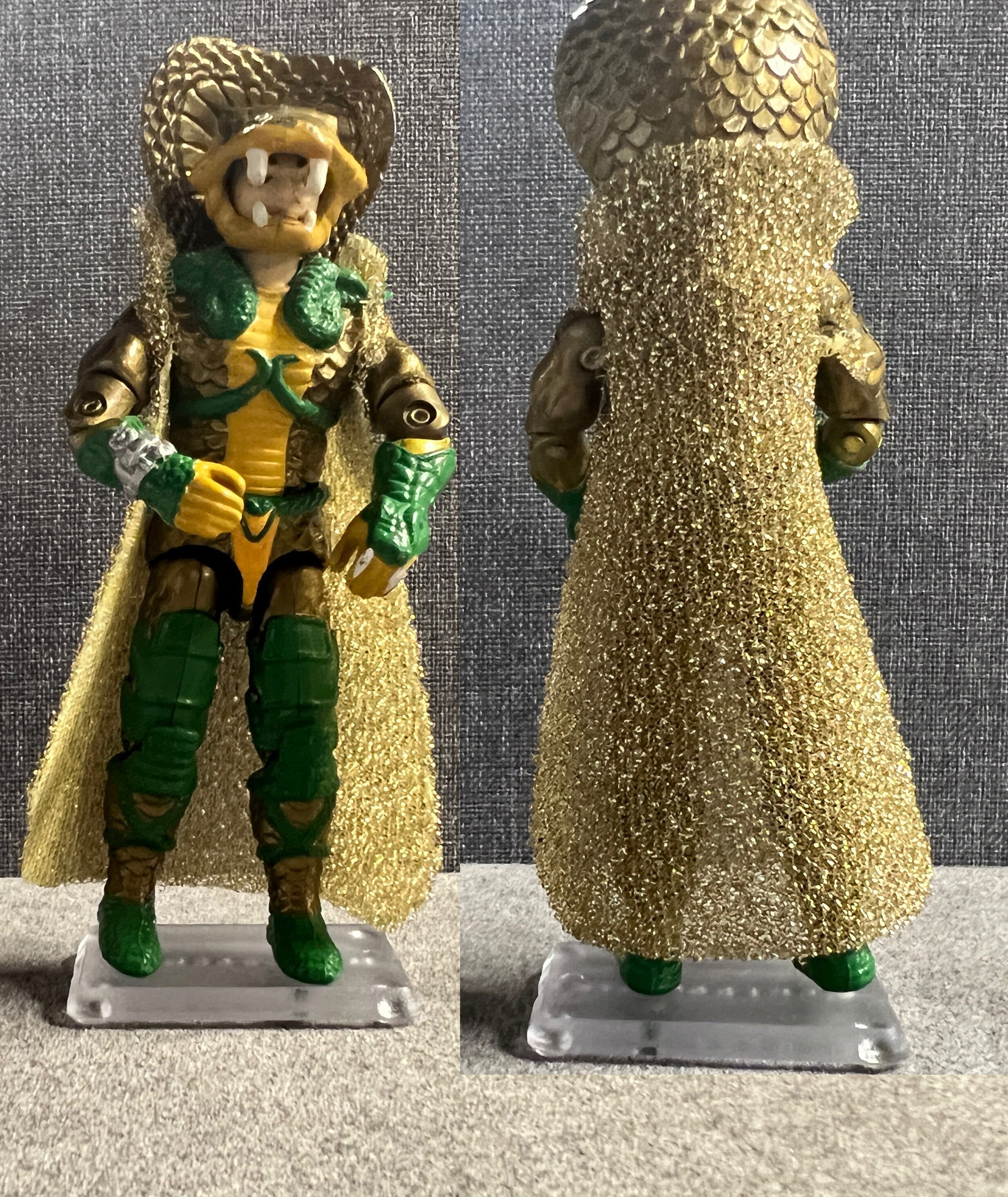 G.I Joe. ARAH Serpentor Mindbender and More Repro and Custom Capes ...