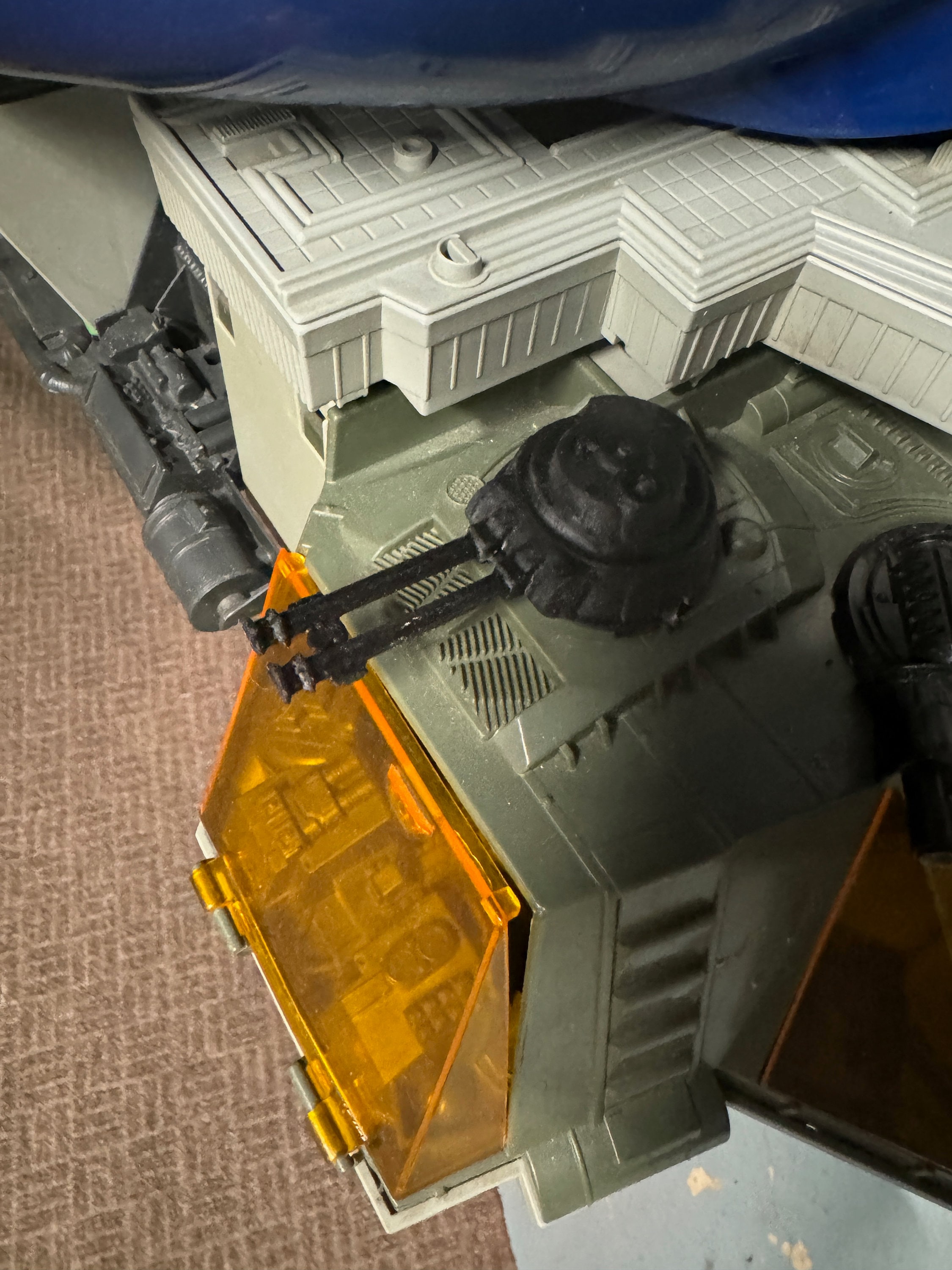 G.I. Joe ARAH Defiant Underside Inverted + Front Laser Turret Resin 3D ...