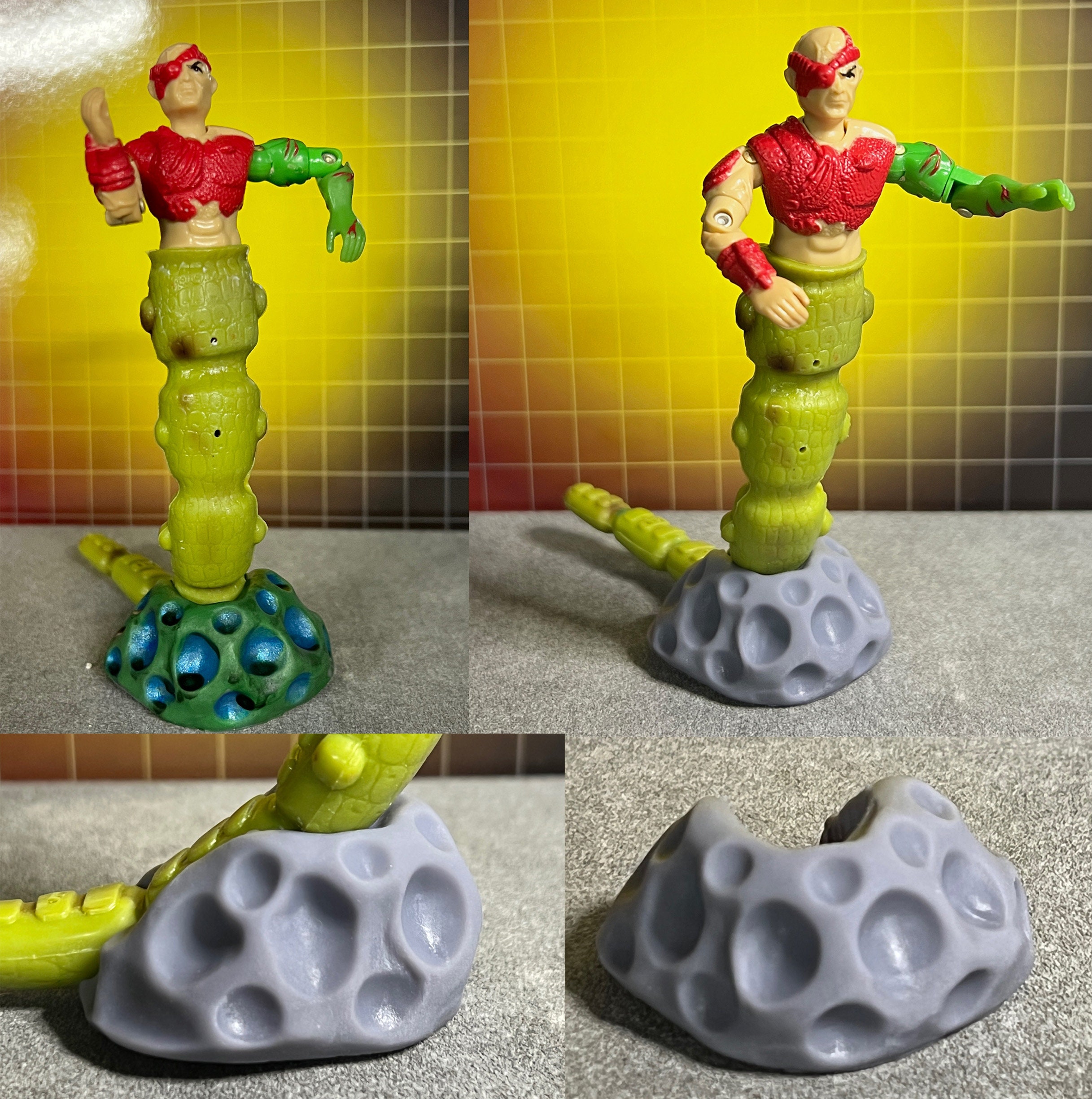 G.I Joe. ARAH Golobulus Cobra La Serpent Stand Resin - Etsy