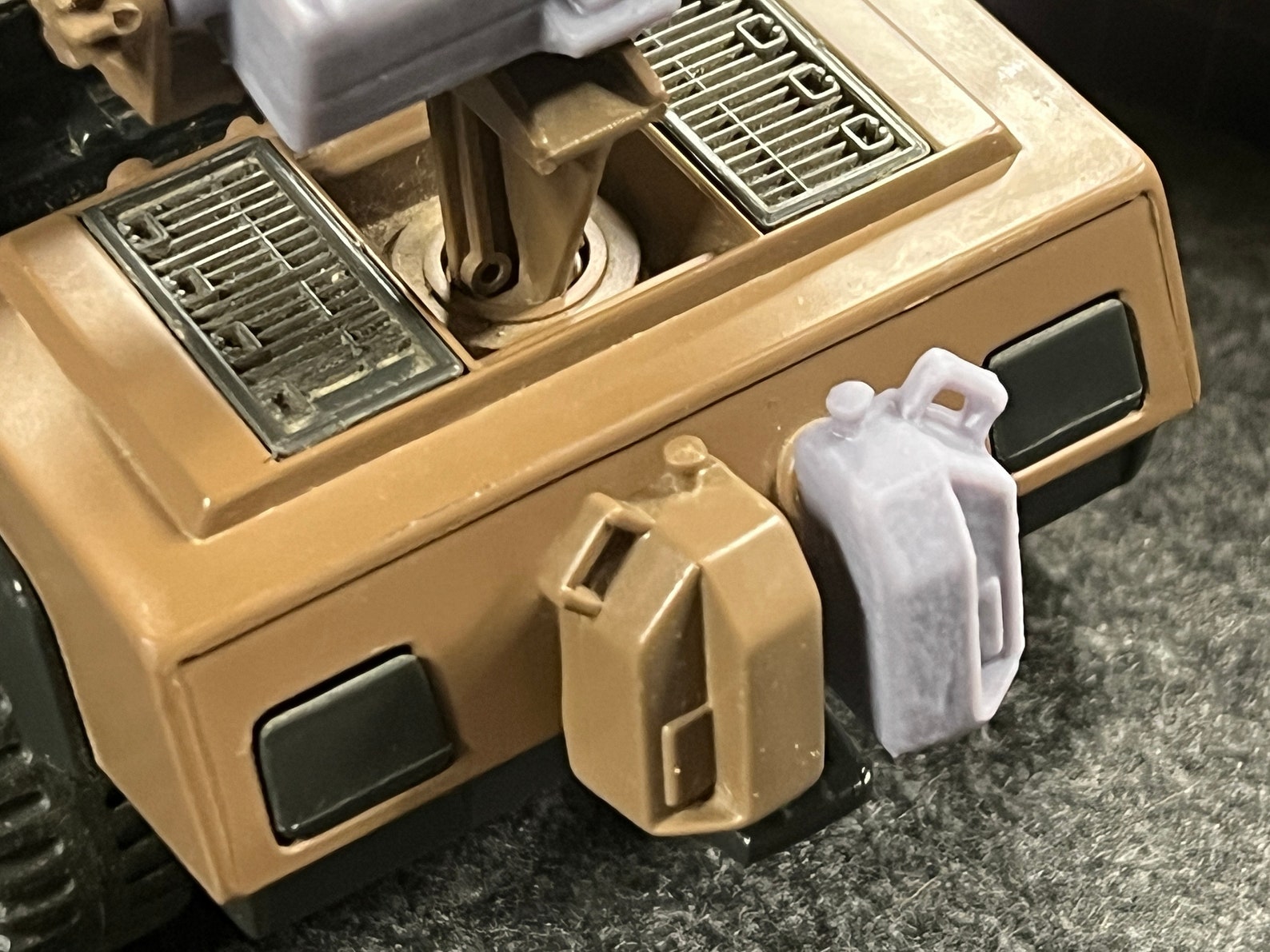 G.I. Joe ARAH VAMP Mk2 Turret Mount/rack Door and Gas Cans Replacement ...