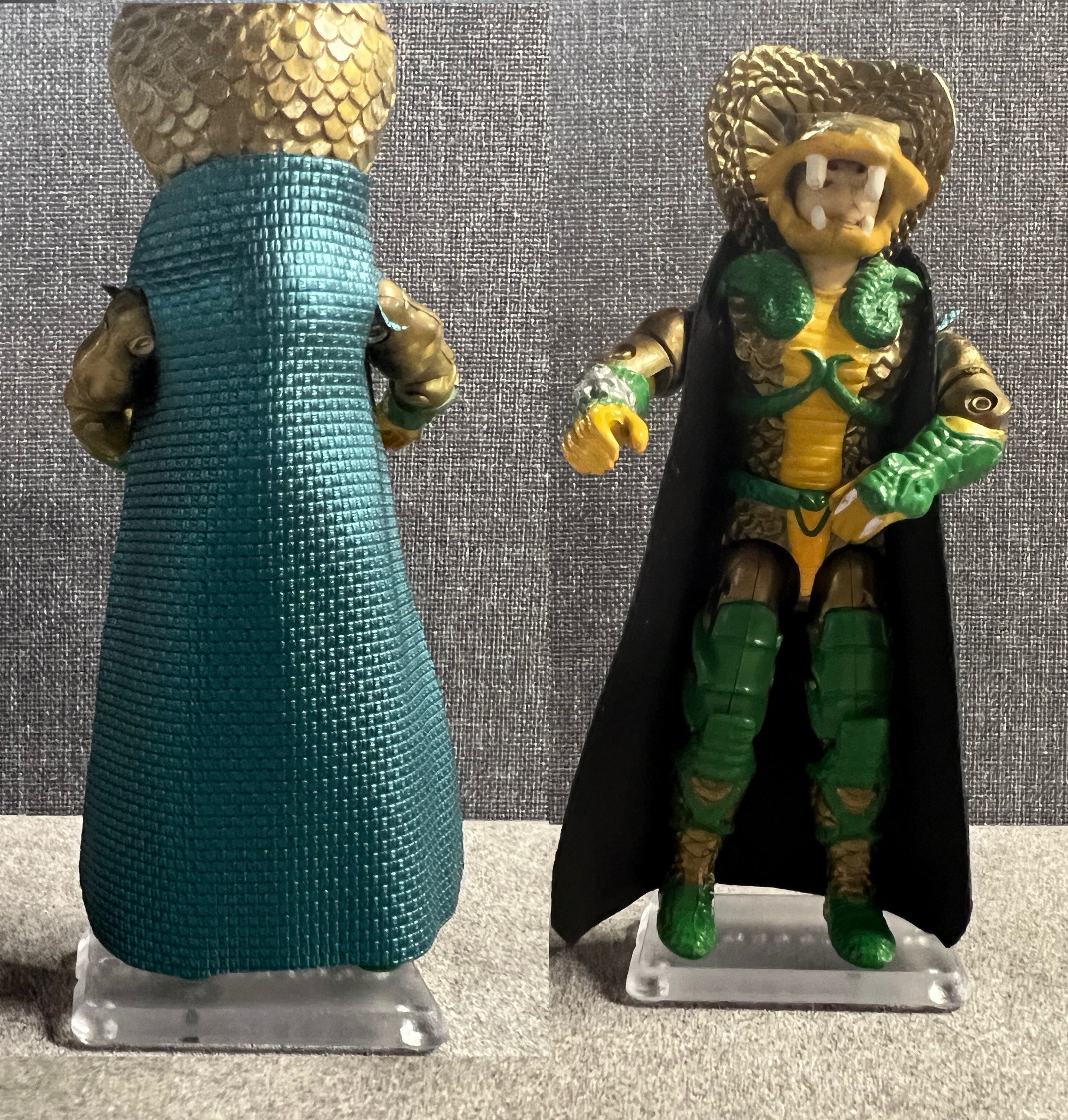 G.I Joe. ARAH Serpentor Mindbender and More Repro and Custom Capes ...