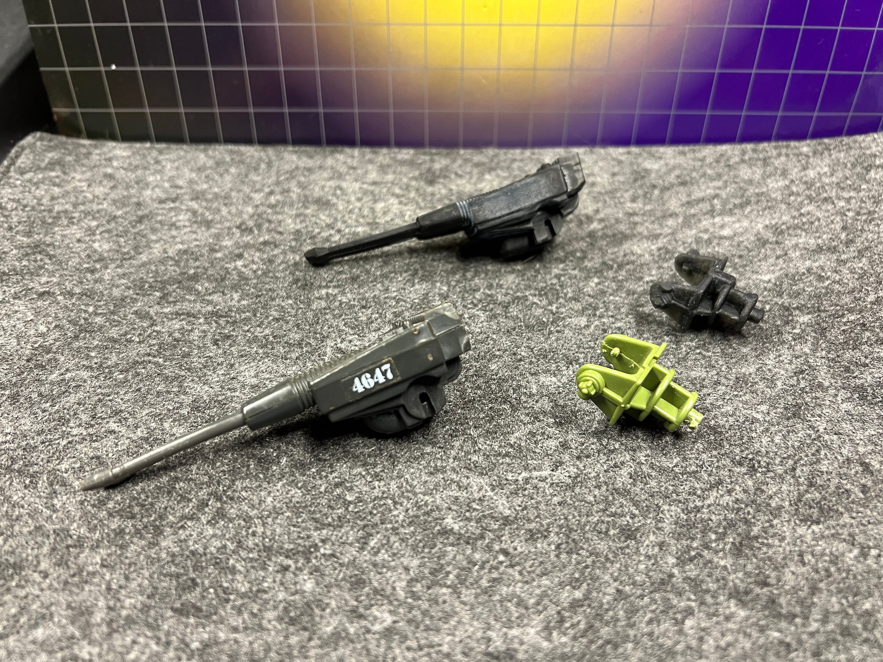 G.I. Joe ARAH VAMP Gun and Turret Mount Replacement. Resin - Etsy