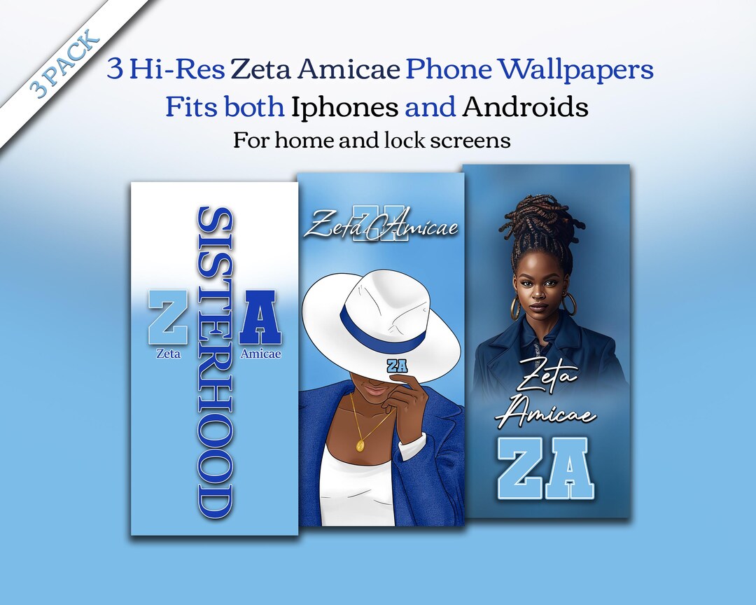 3 Pack Zeta Amicae Phone Screen Wallpapers for Home Screens and Lock ...