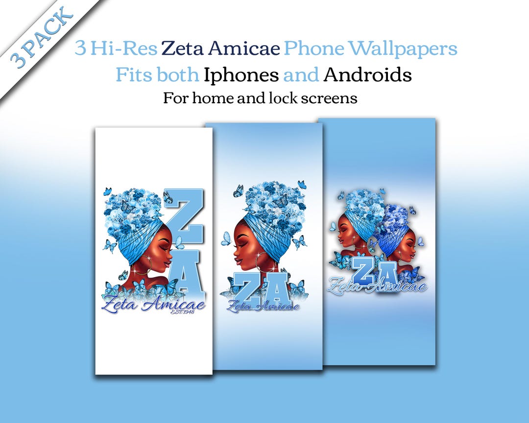 3 Pack Zeta Amicae Phone Screen Wallpapers for Home Screens and Lock ...