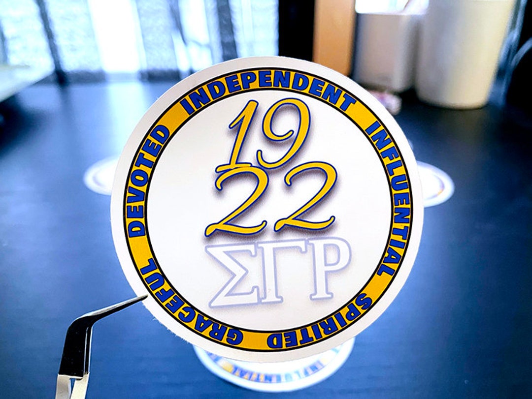 Sigma Gamma Rho 1922 Stickers, Sticker Shop, Sorority, College, Pledge ...