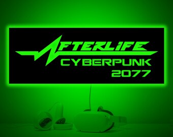 Cyberpunk Led Wall Art - Etsy