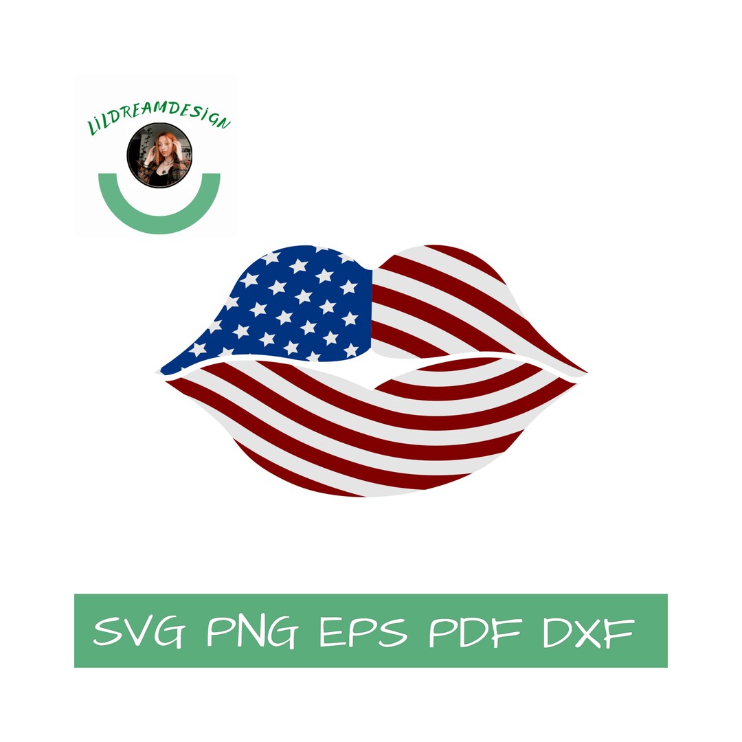 Labios SVG Clipart Digital Png Eps Pdf Dxf - Etsy México