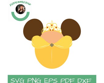 Princess Head Png - Etsy