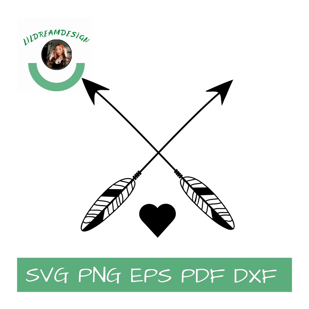 Flechas cruzadas SVG Digital Clipart Png Eps Pdf Dxf - Etsy México