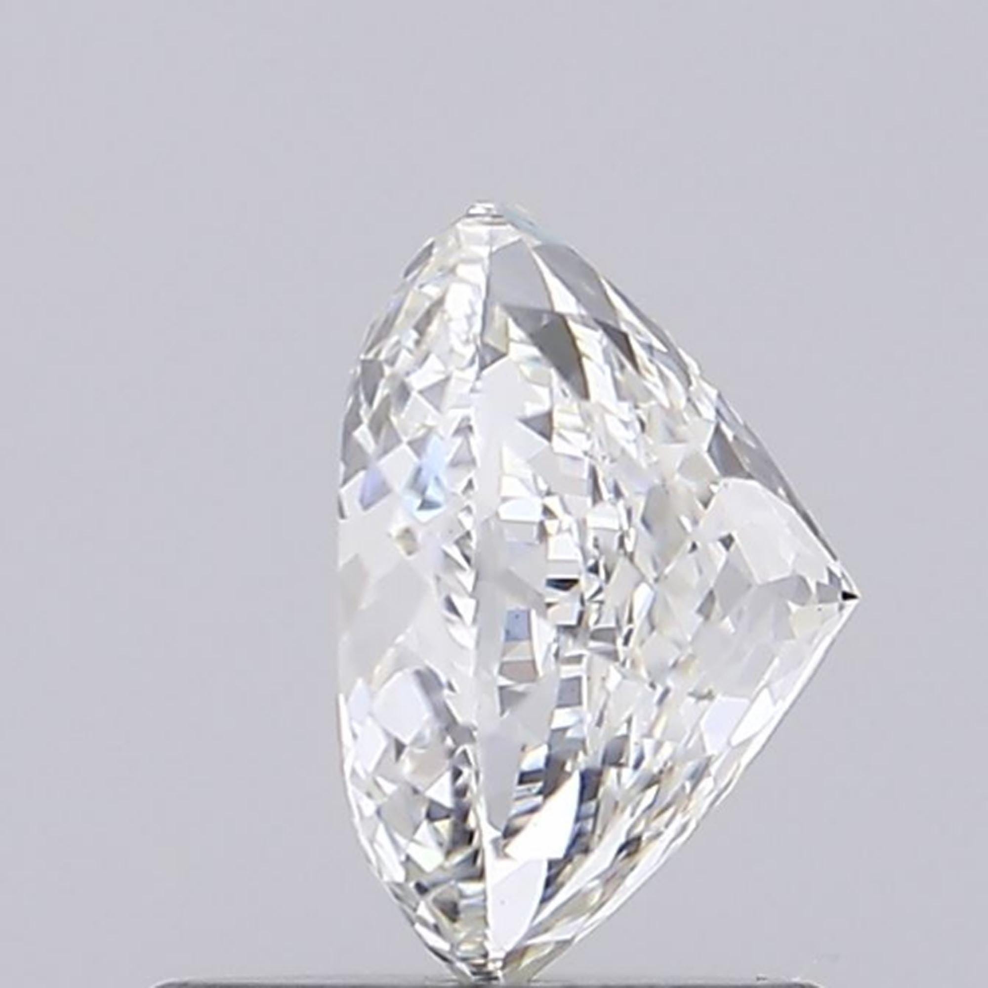 4.00 Ct Portuguese Cut White Color Lab Grown Diamond, IGI Certified ...