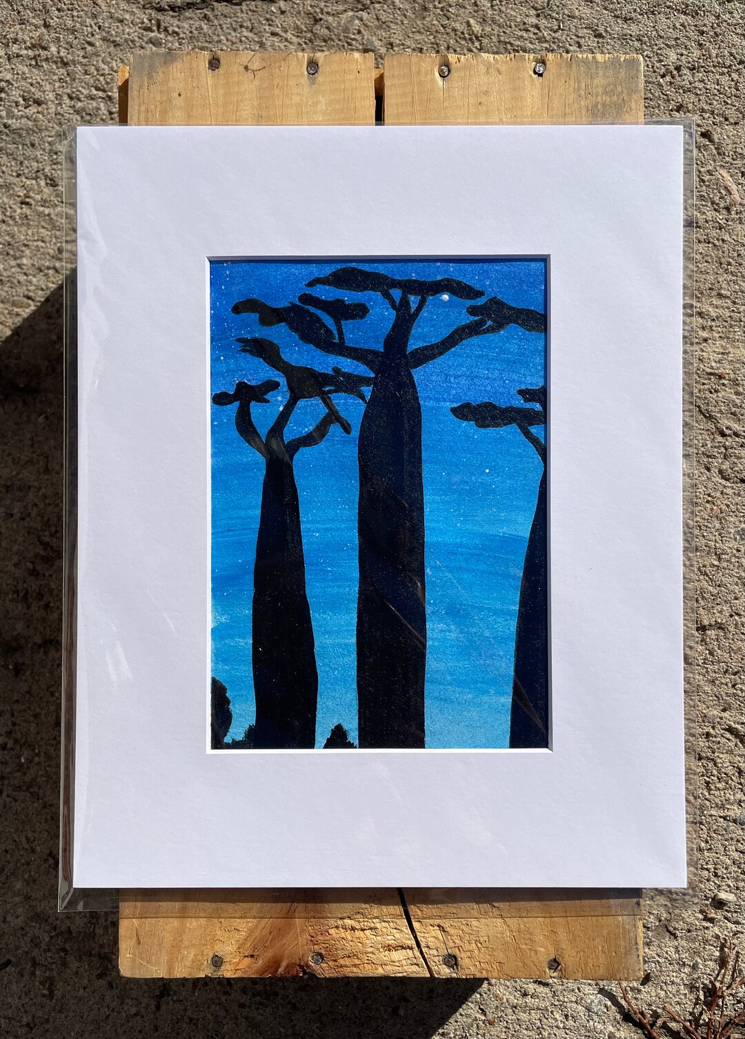 Baobab Twilight, Baobab Tree, Paintings, Nature, Tree of Life, African ...