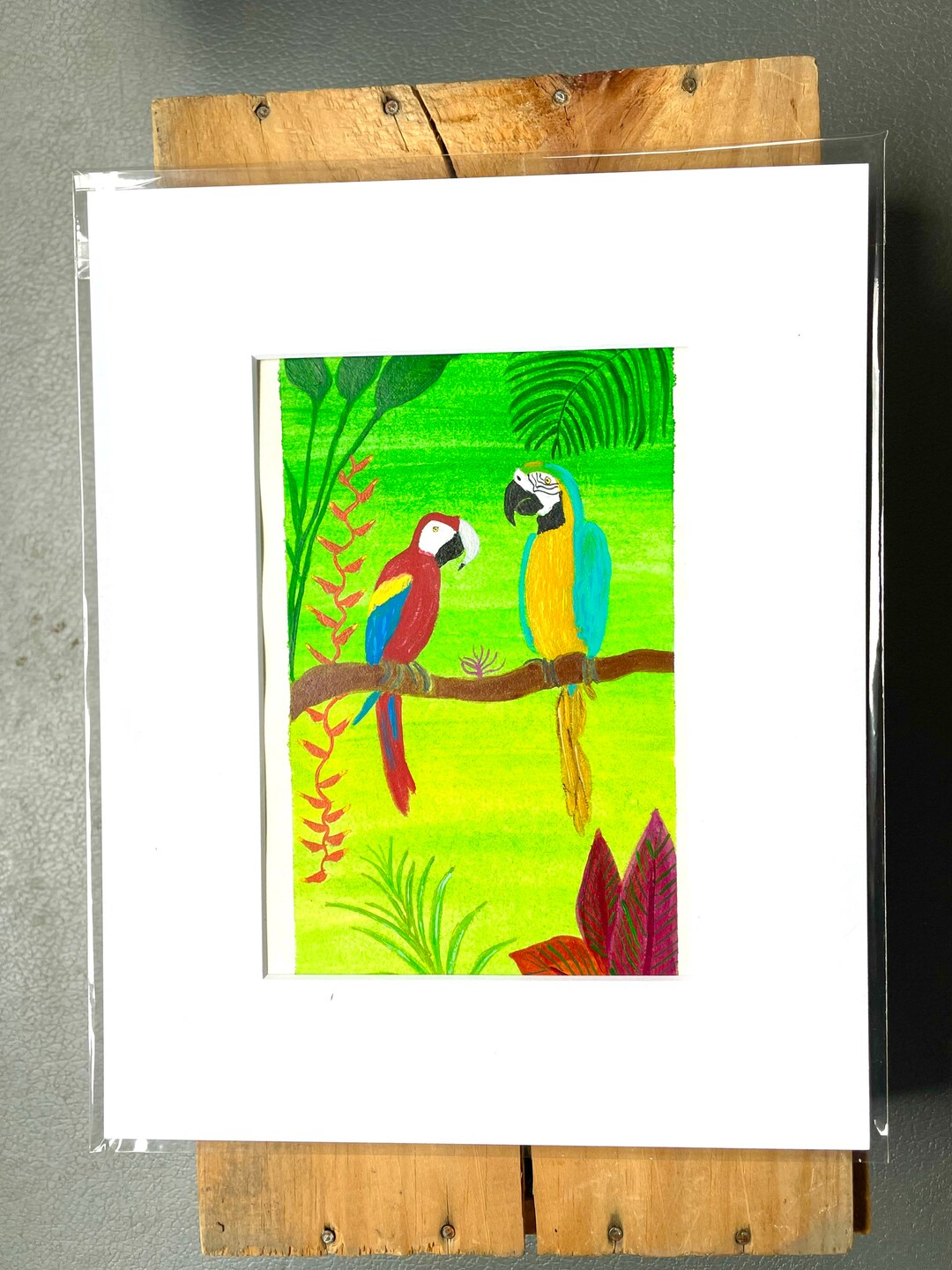 Parrot-dise, Parrot, Nature Art, Paintings, Prints, Bird Art, Tropical ...