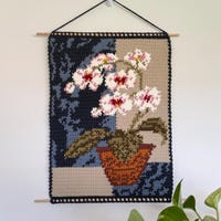 Crochet Pattern | the Spring Has Sprung Wall Hanging | Wall Hanging ...