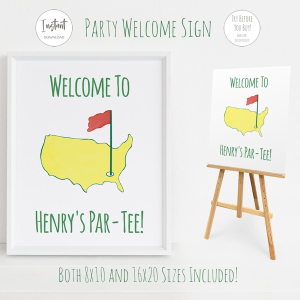 Masters Golf - Etsy