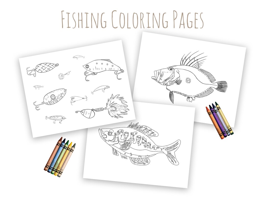 Fish Coloring Pages, Ofishally One, Ofishally Three, Fish Birthday ...